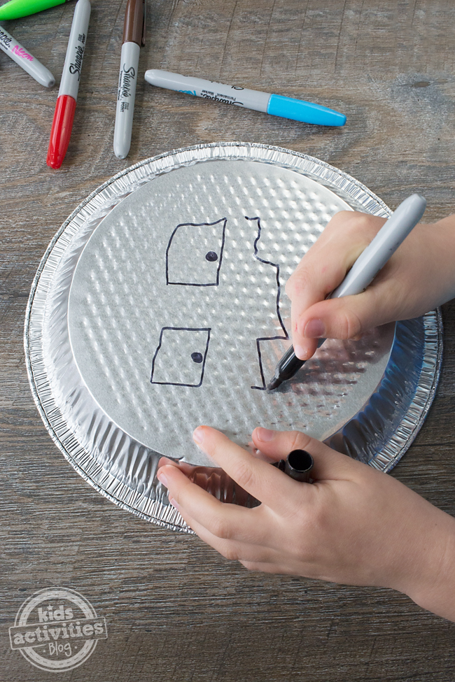 Awesome Aluminum Pan Drawings Kids Activities Blog