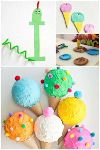 I is for Iguana Craft - Preschool I Craft | Kids Activities Blog