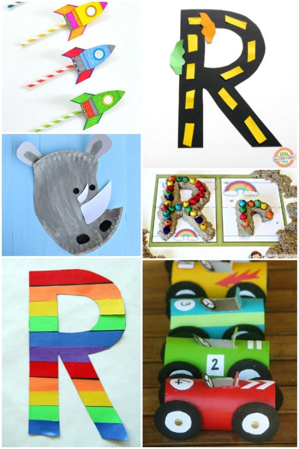 20+ Letter R Crafts & Activities - Preschoolers Learn the Alphabet ...