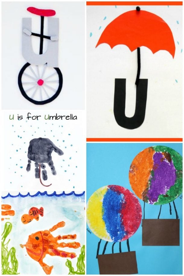 20+ Letter U Crafts & Activities - Preschoolers Learn the Alphabet ...
