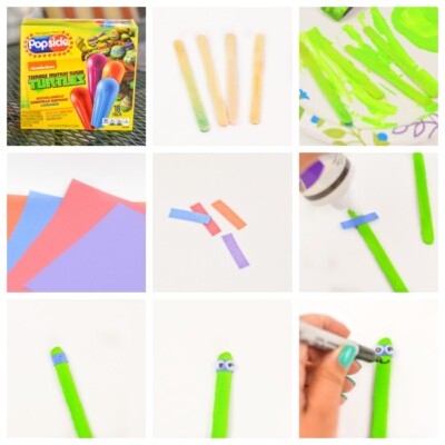 Teenage Mutant Ninja Turtle Stick Puppets Kids Activities Blog