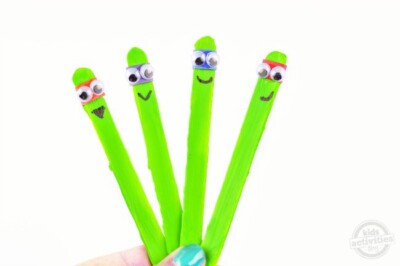 Teenage Mutant Ninja Turtle Stick Puppets Kids Activities Blog
