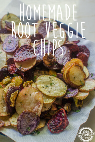 Homemade Root Veggie Chips Kids Activities Blog