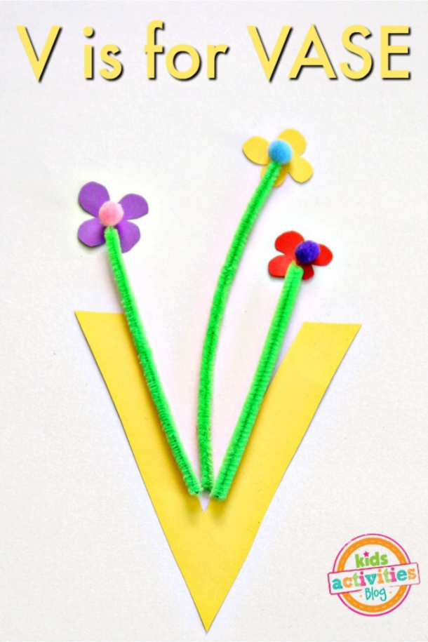 20+ Letter V Crafts & Activities - Preschoolers Learn the Alphabet ...