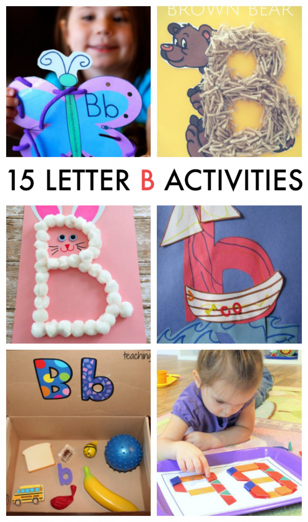 15 Beautiful Letter B Crafts & Activities – ParentingBest.com