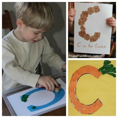 12 Cool Letter C Crafts & Activities | Kids Activities Blog