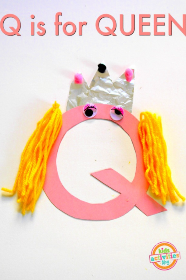 20+ Letter Q Crafts & Activities - Preschoolers Learn the Alphabet ...