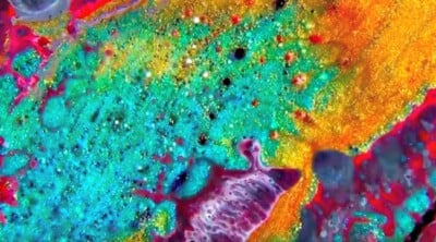 Mesmerizing Artwork Created Using Oil, Soap, And Paint [Video] | Kids ...
