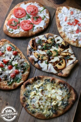 5 Easy Ways to Top Flatbread for a Total Dinner Experience! | Kids ...