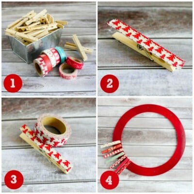 DIY Advent Calendar Wreath Craft Made with Free Printables | Kids ...