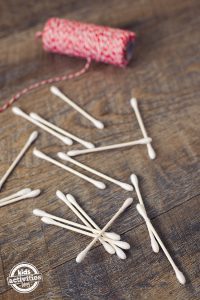 Super Easy Homemade Q Tip Snowflakes Kid-Made Ornaments | Kids ...