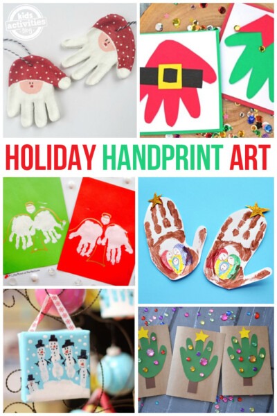 20 Best Handprint Christmas Crafts for Kids | Kids Activities Blog