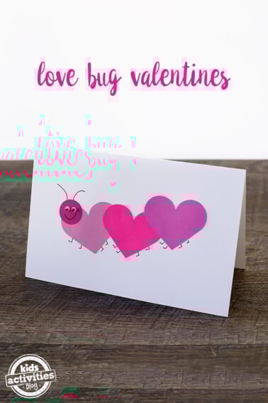 Easy Love Bug Valentines for Your Little Love Bugs To Enjoy | Kids ...
