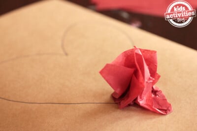 Tissue Paper Heart Bags Kids Activities Blog