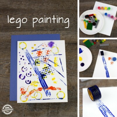 Simple, fun LEGO Painting for Kids! - Kids Activities Blog