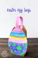 Make an Easter Egg Bag with a Lunch Sack | Kids Activities Blog