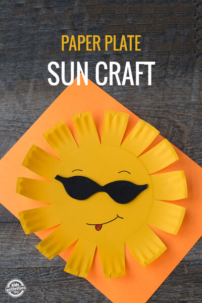Paper Plate Sun Craft | Kids Activities Blog