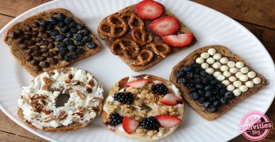5 Inspired Ideas to Make Toast Fun to Eat!