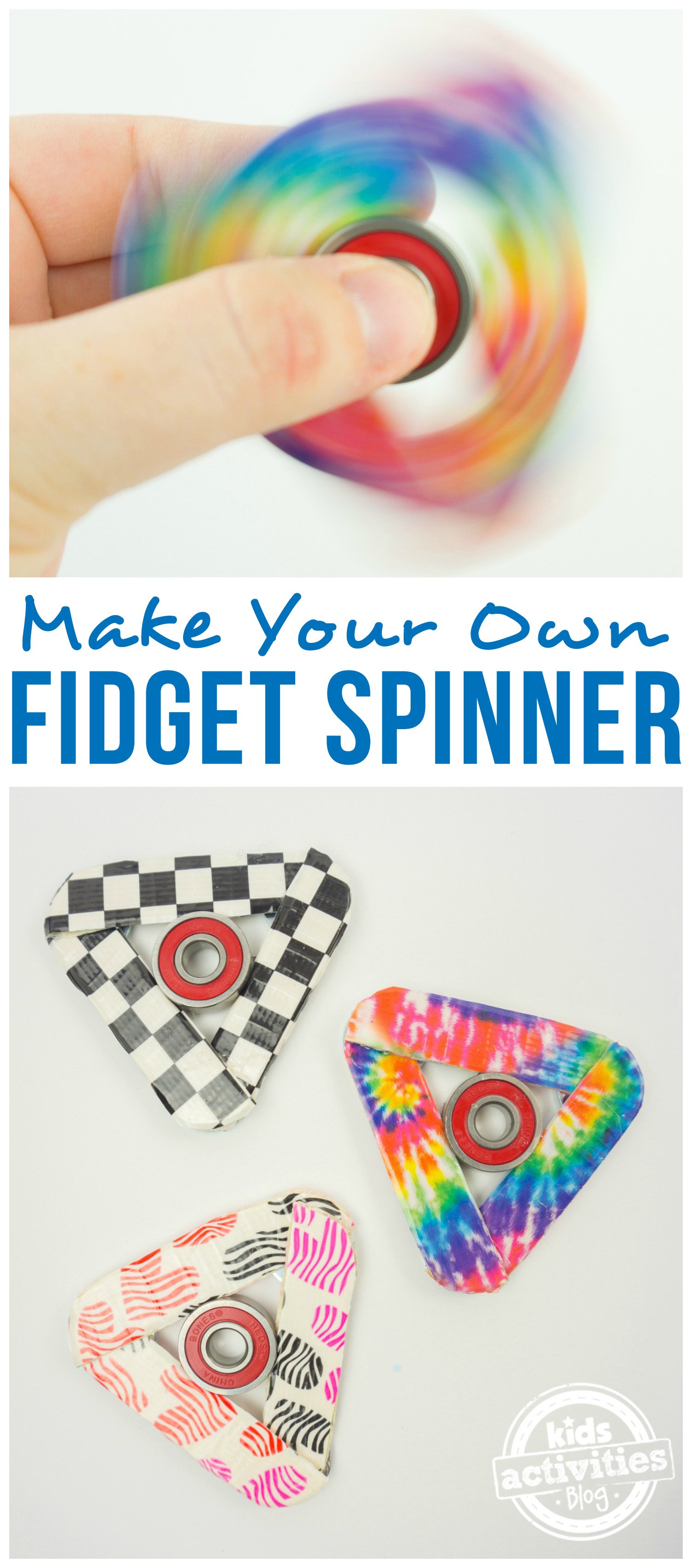 DIY Fidget Spinner - Kids Activities Blog