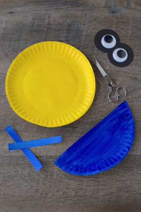 Easy Paper Plate Minion Craft | Kids Activities Blog
