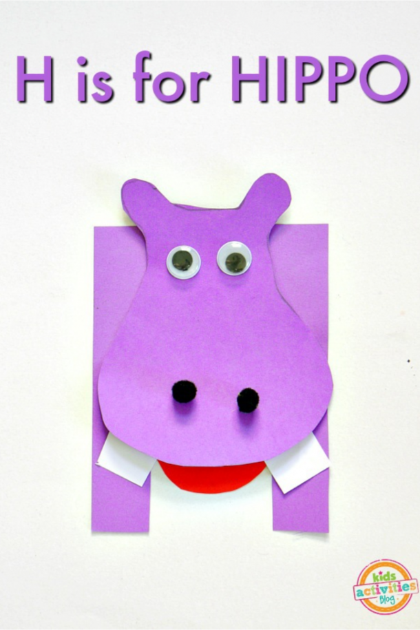 20+ Letter H Crafts & Activities - Preschoolers Learn the Alphabet ...