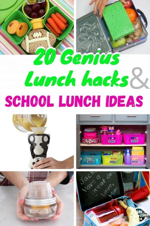 20 Genius Lunch Box Hacks for Packing Kids Lunch Box | Kids Activities Blog