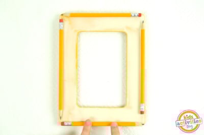 Fun Back-to-School #2 Pencil Picture Frame Craft | Kids Activities Blog