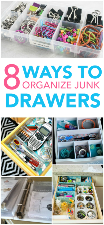 8 Ways To Finally Organize Your Junk Drawer Once and For All