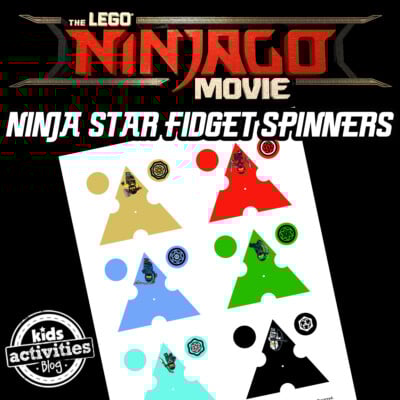 Ninja Star Fidget Spinners Kids Activities Blog