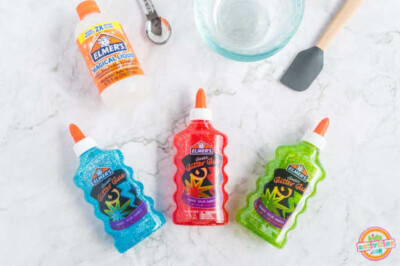 Easy 2 Ingredient Rainbow Slime Recipe | Kids Activities Blog