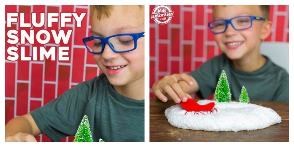 Fluffy Snow Slime Creates Winter Fun Even On Warmer Days