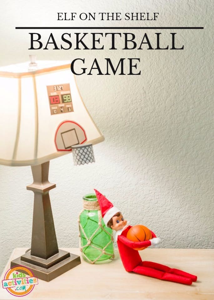 Elf on the Shelf Basketball Kids Activities Blog