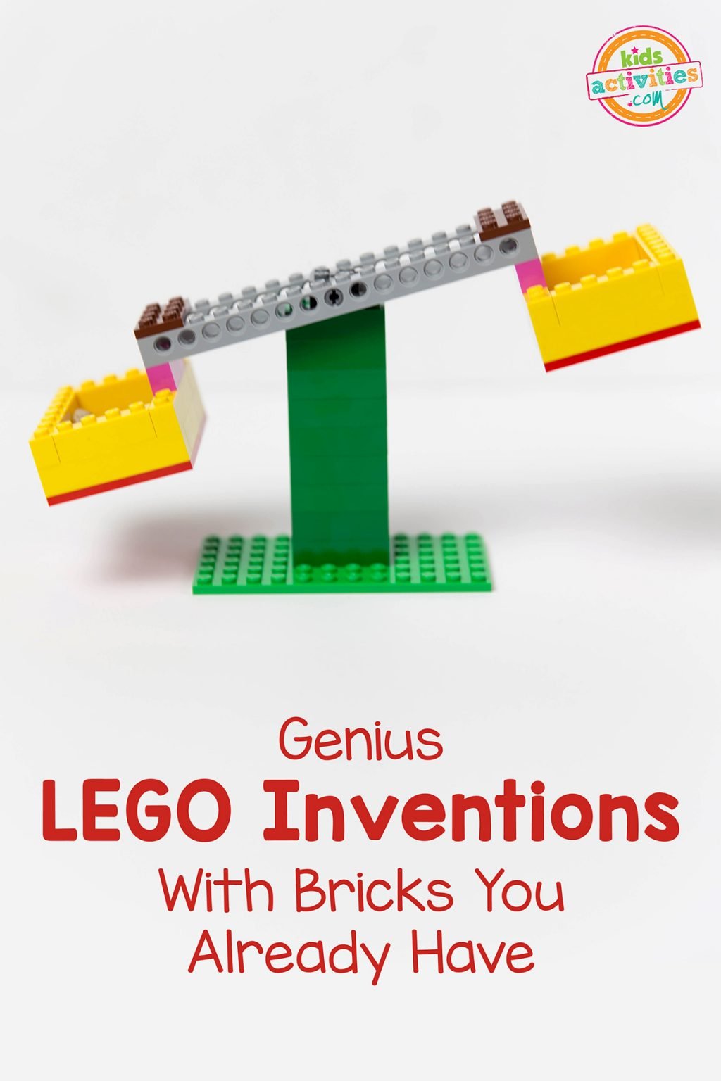 LEGO Balance Scale STEM Project For Kids | Kids Activities Blog