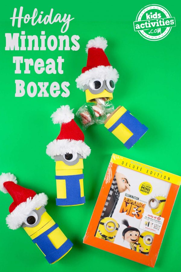 Minions Holiday Treat Boxes Kids Activities Blog