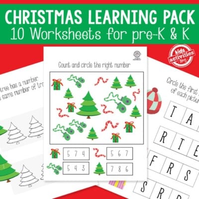 Christmas Preschool & Kindergarten Worksheets You Can Print | Kids ...