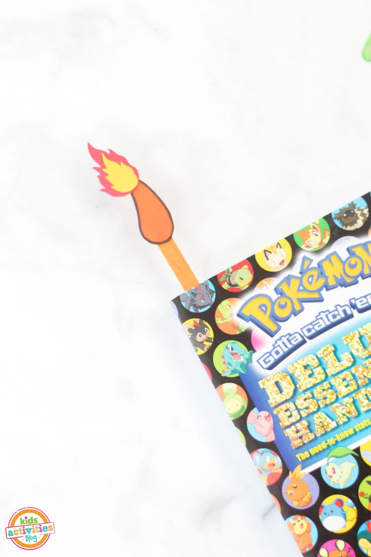 Cute & Easy Pokemon Bookmark Craft for Kids • Kids Activities Blog