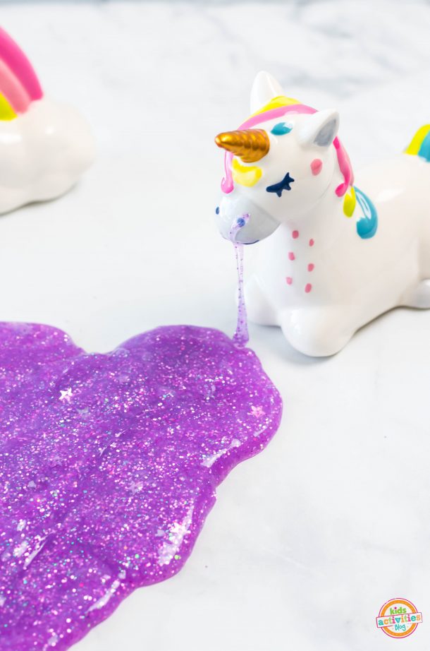 Homemade Glittery Unicorn Snot Slime Recipe | Kids Activities Blog