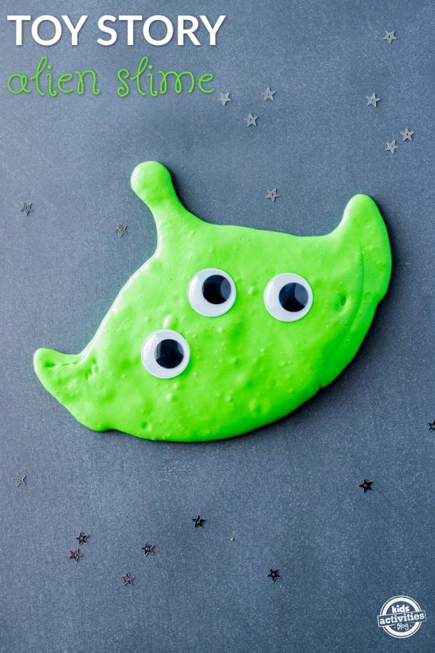 How to Make Toy Story Alien Slime | Kids Activities Blog
