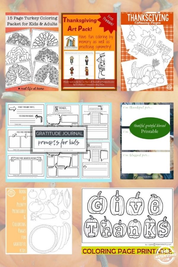 60+ Free Thanksgiving Printables - Holiday Decor, Kids Activities ...