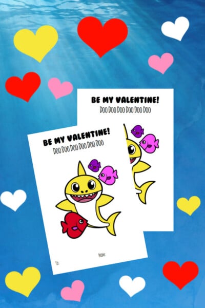 Free Printable Baby Shark Valentines Kids Activities Blog ...