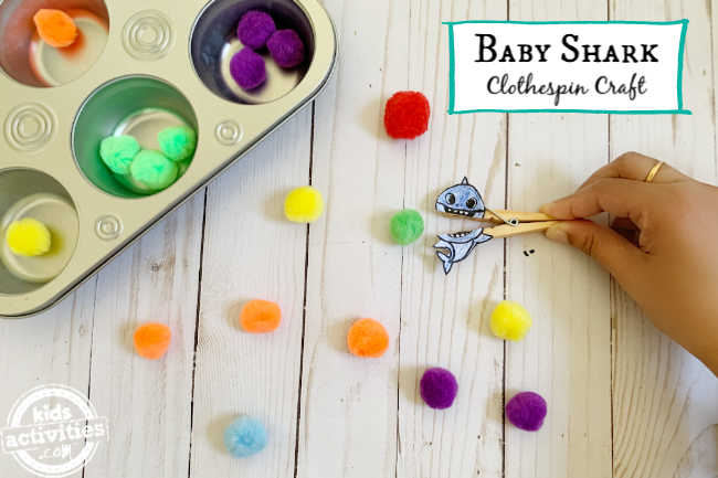 Free Printable Baby Shark Coloring Pages to Download & Print | Kids ...