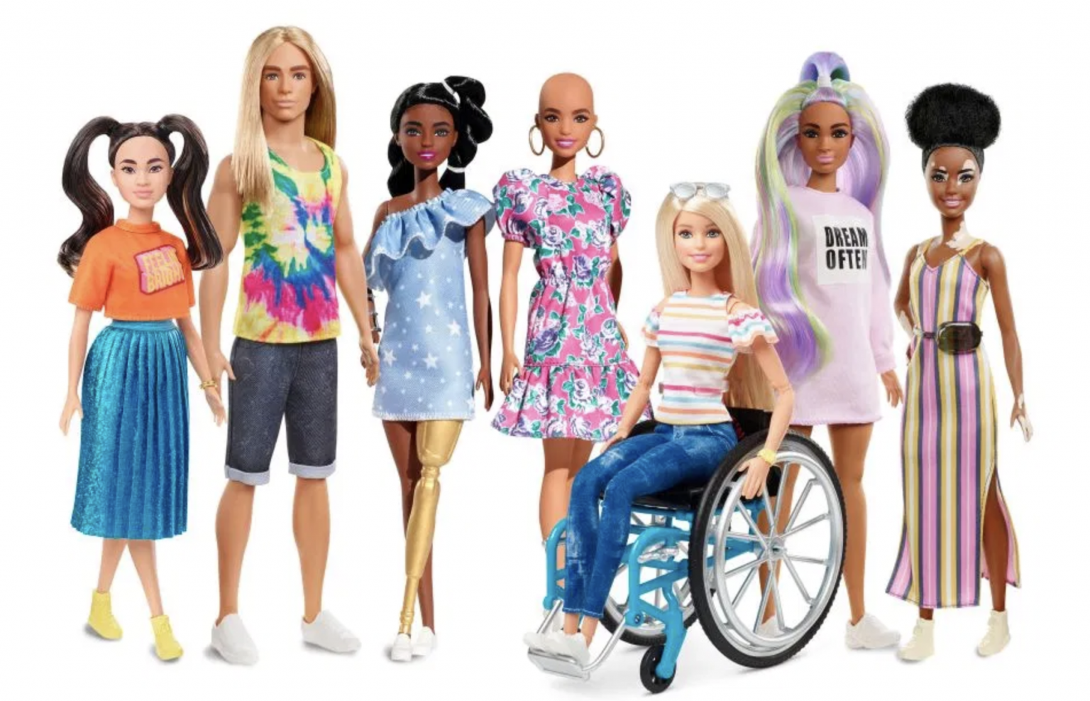 Barbie Released A New Doll With A Skin Condition Called 'Vitiligo' Kids ...