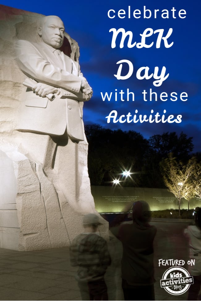 12 Martin Luther King Jr. Day Activities for Kids | Kids Activities Blog