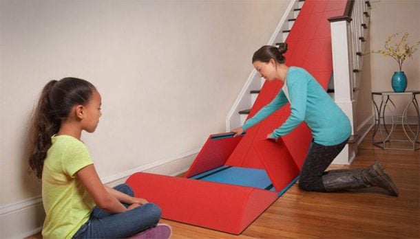 The Original Stairslide is BACK & Turns Your Stairs Into A Giant Slide ...