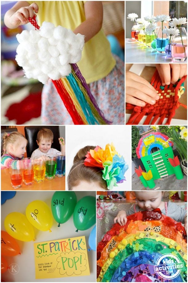 55+ Rainbow Crafts, Printables, Party Ideas & More | Kids Activities Blog