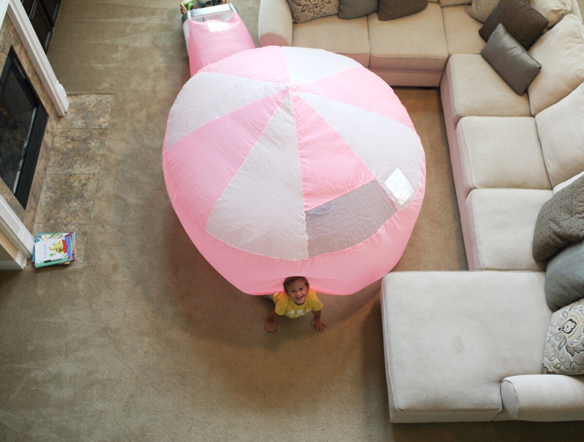 You Can Get An Air Fort for Hours of Kid Entertainment...I am in ...