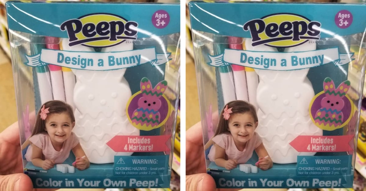 You Can Get A Peeps Design A Bunny Kit and Color Your Own Peep Kids ...