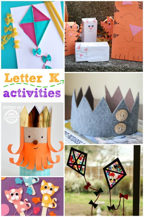 20+ Letter K Crafts & Activities - Preschoolers Learn the Alphabet ...