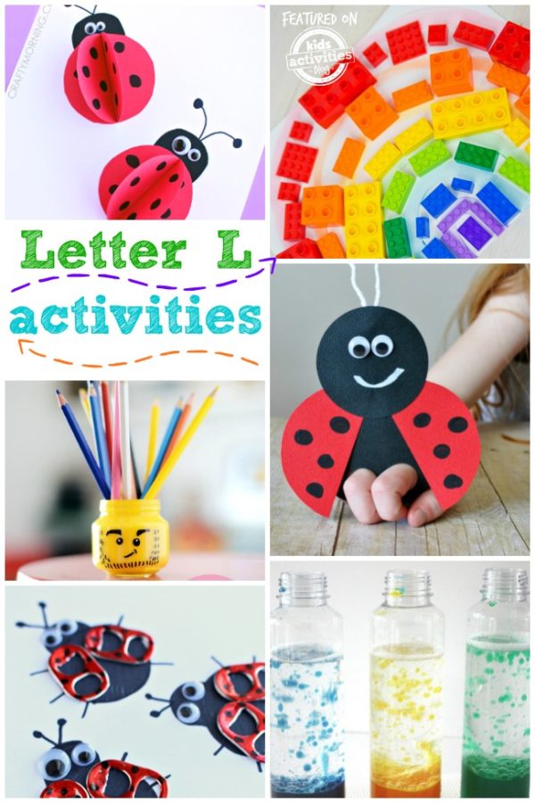 20+ Letter L Crafts & Activities - Preschoolers Learn the Alphabet ...