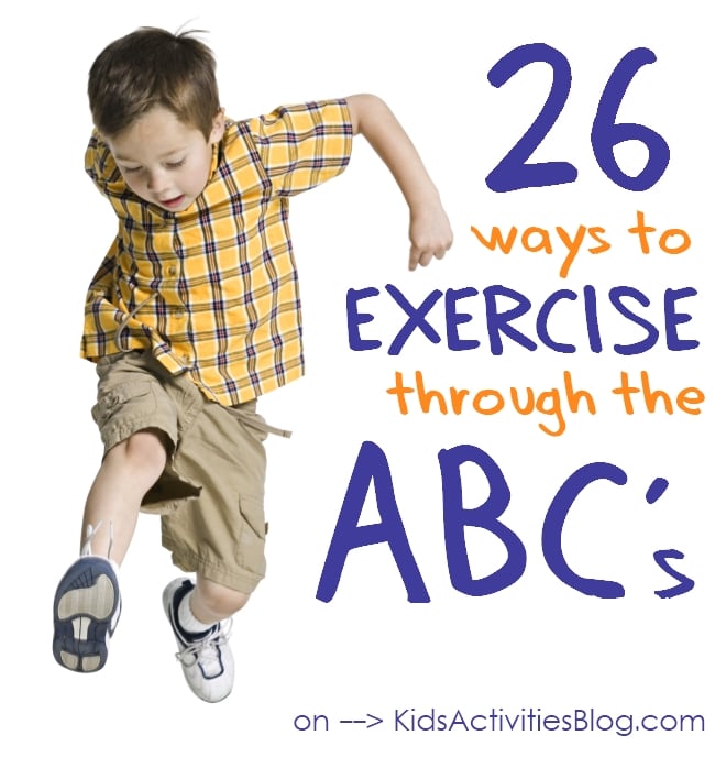 30+ Exercises to Get Kids Moving While Stuck Inside | Kids Activities Blog